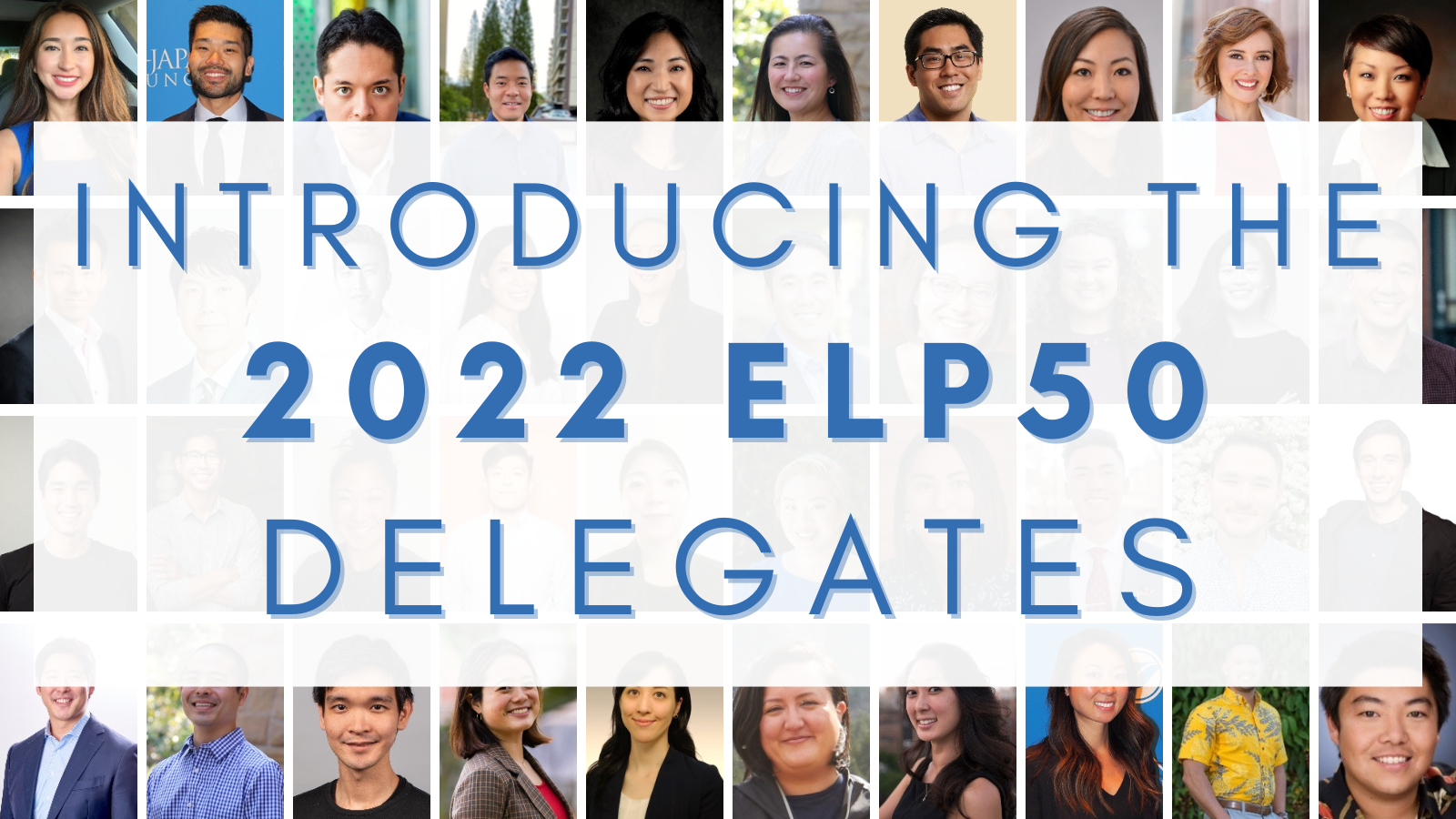 Introducing the ELP50 Cohort - U.S.-Japan Council