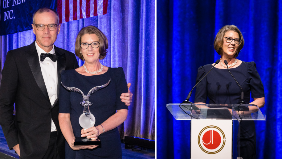 Suzanne Basalla Honored with the Eagle on the World Award by the ...