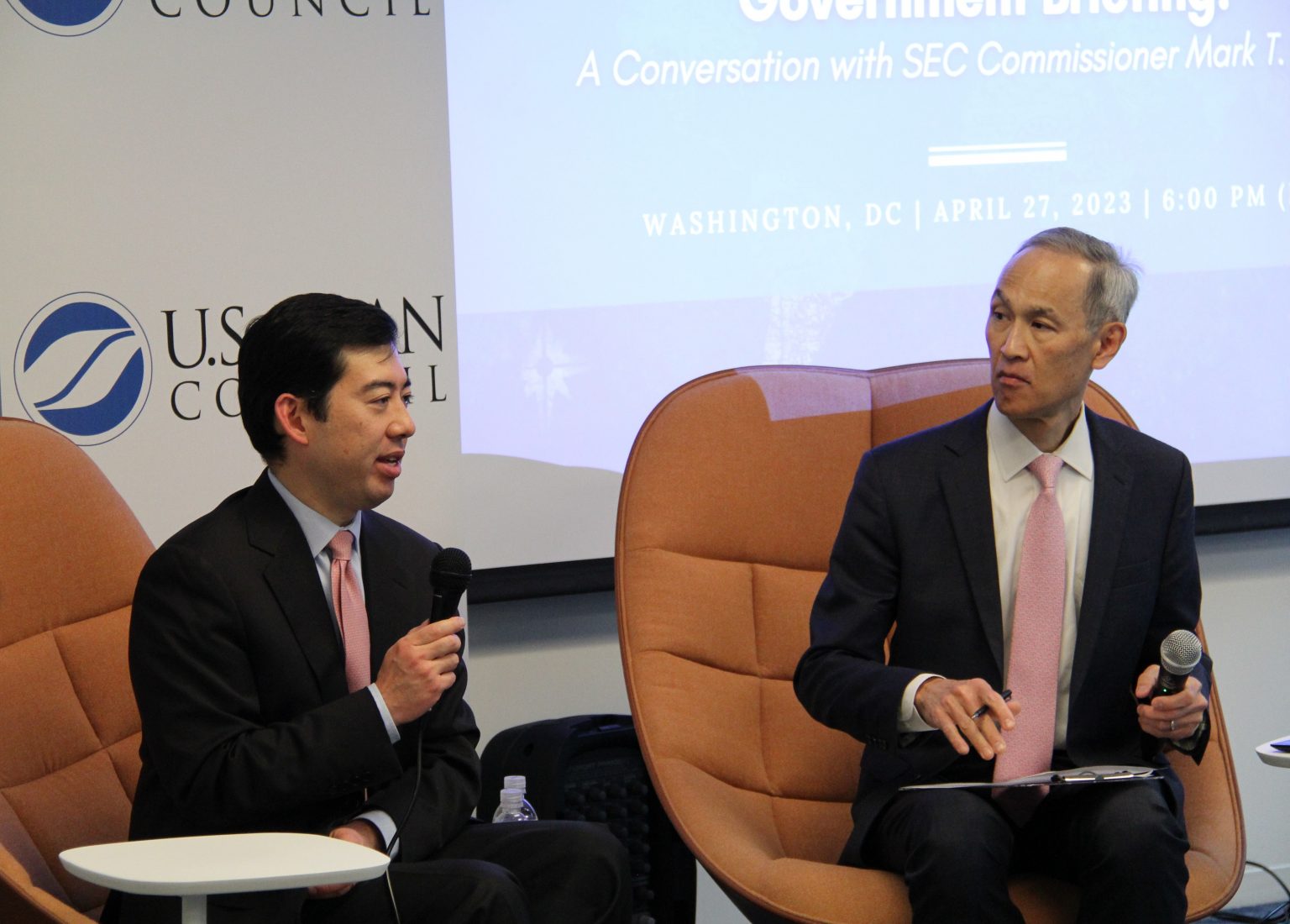 USJC Top Tier Sponsors Engage with Mark T. Uyeda During Hybrid ...