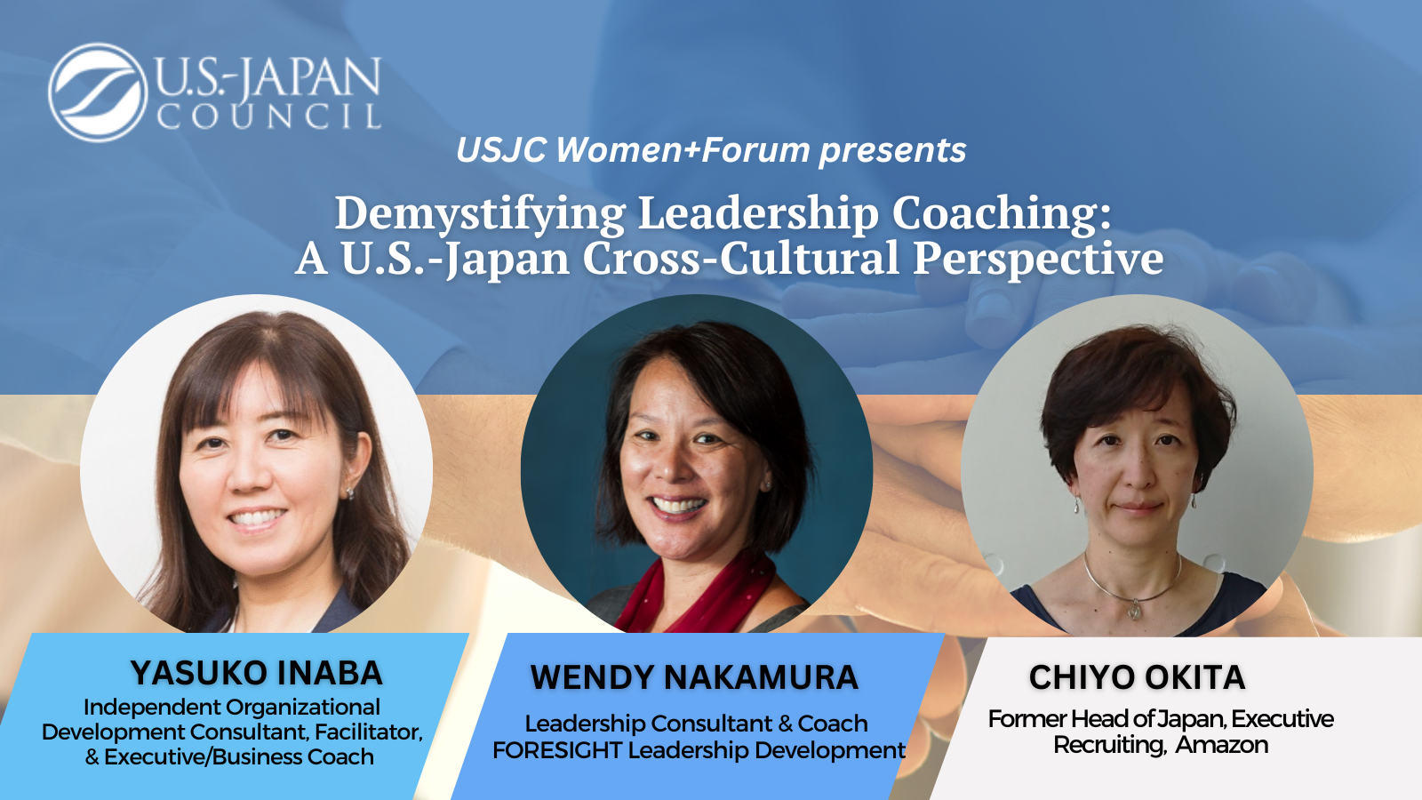 USJC Women + Forum: Demystifying Leadership Coaching: A U.S.-Japan ...