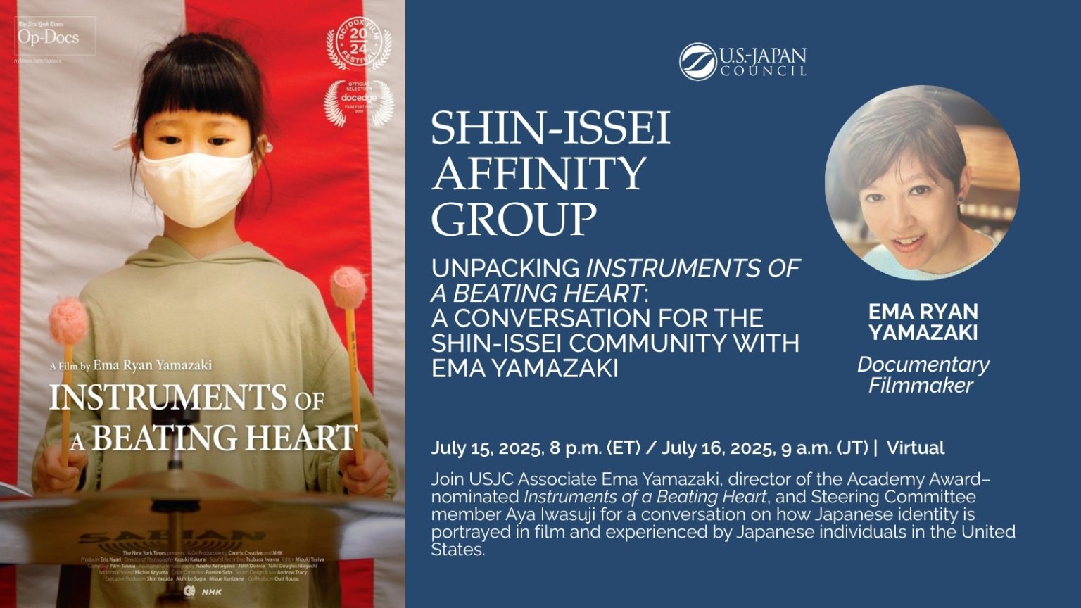 Shin-Issei Affinity Group | Unpacking Instruments of a Beating Heart: A ...